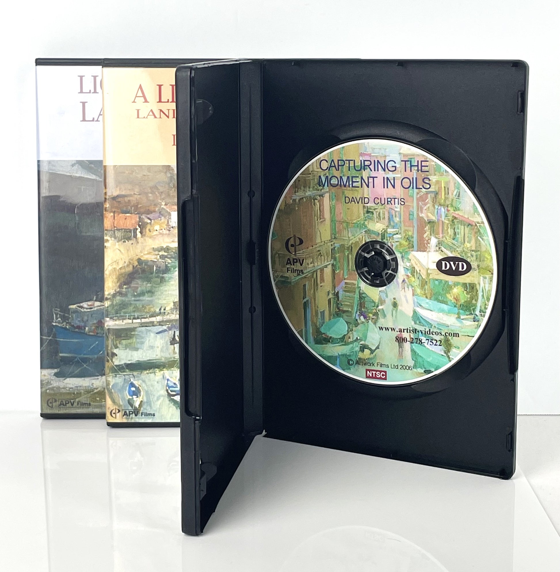 David Curtis 3-Set Landscape Oil Painting Instruction DVDs – Sterling ...