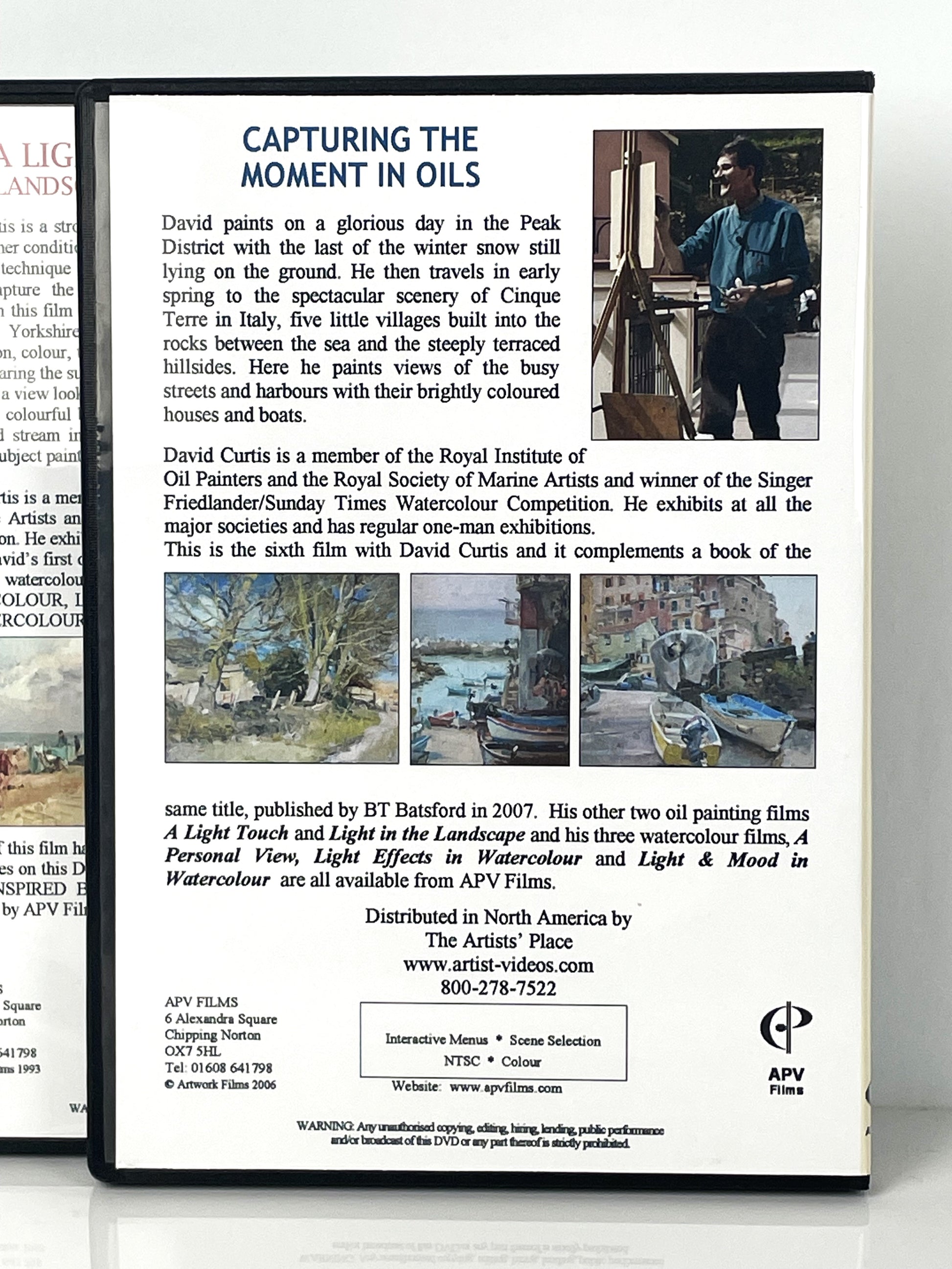 David Curtis 3-Set Landscape Oil Painting Instruction DVDs – Sterling ...